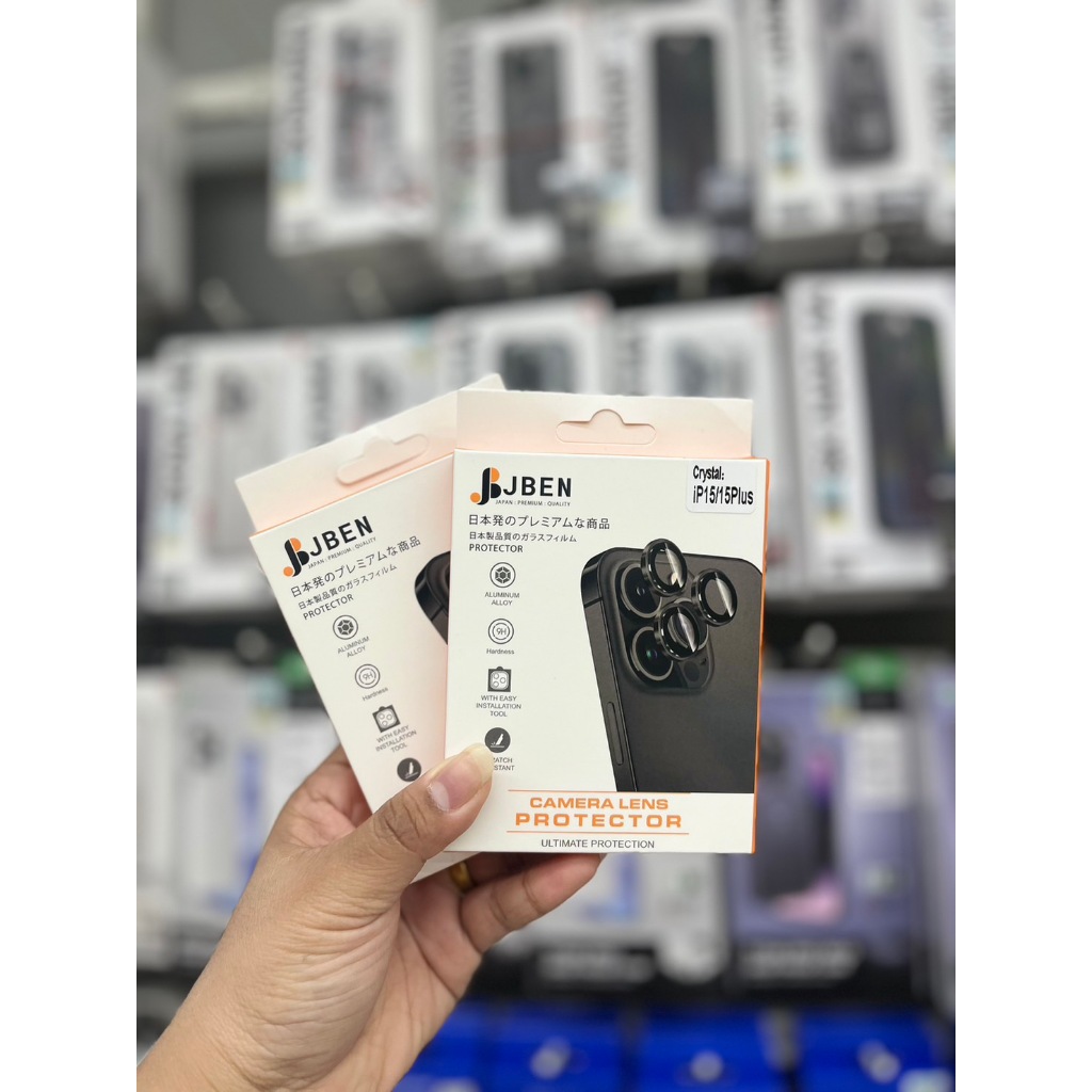 ฟิล์มเลนส์กล้อง Jben IPhone15 ฟิล์มป้องกันกล้องแบบบางพิเศษ | Shopee ...