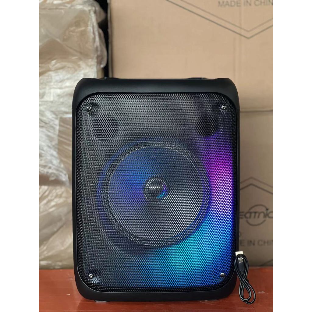 ลำโพงบลูทูธ รุ่น KTS-1579 ดอก8นิ้ว ปรับเบสได้ รองรับAUX/TF/USB เบสหนักสะใจ สามารถเชื่อมได้2ตู้ ...