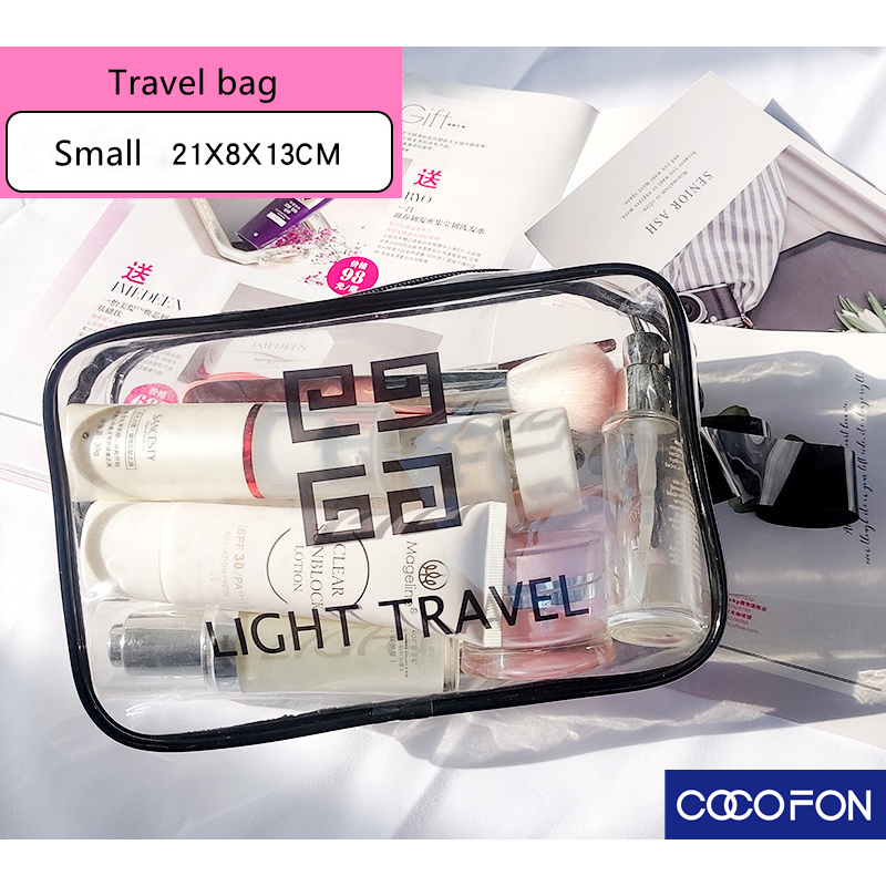 #CC41 Makeup bag, Travel bag S กระเป๋าแต่งหน้า เครื่องสำอาง กันน้ำ กัน ...