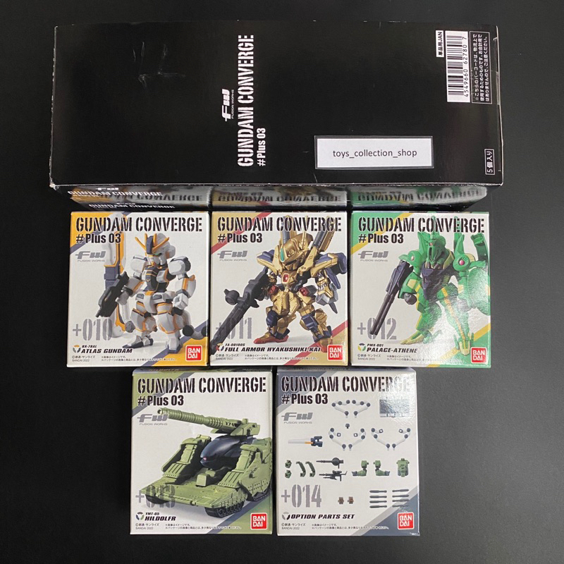Fw Gundam Converge Plus#3 (ครบชุด5กล่อง) | Shopee Thailand