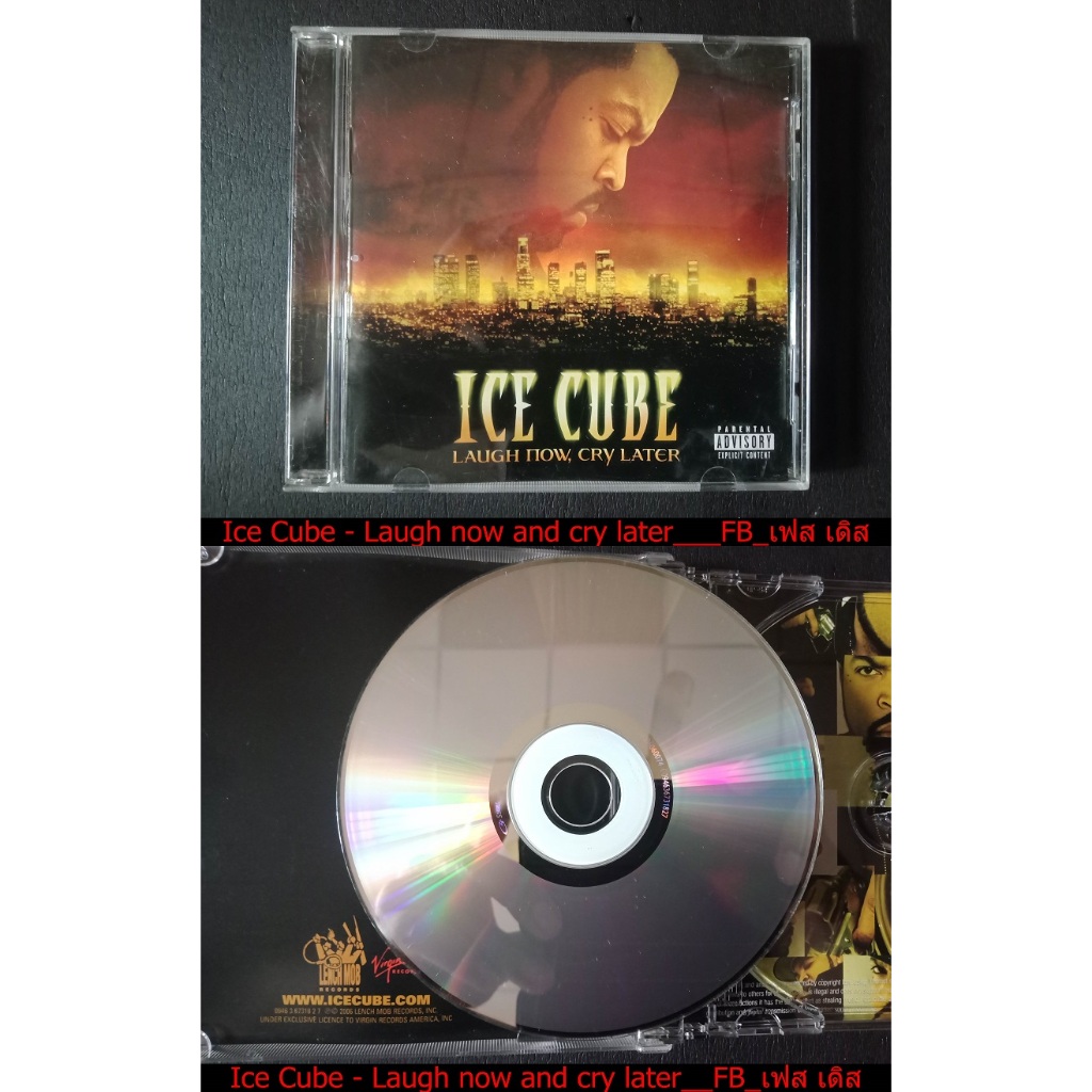 CD เพลง Ice Cube - Laugh now and cry later | Shopee Thailand