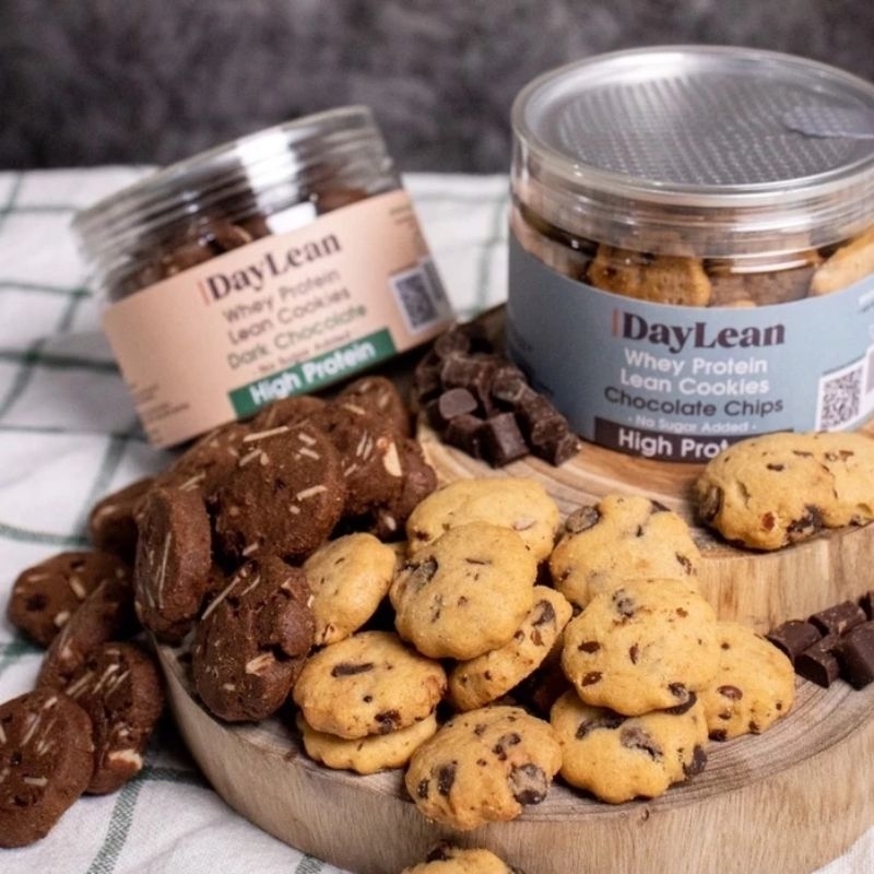 คุกกี้โปรตีน Whey Protein Lean Cookie ขนมคลีน ไร้น้ำตาล Day Lean ...