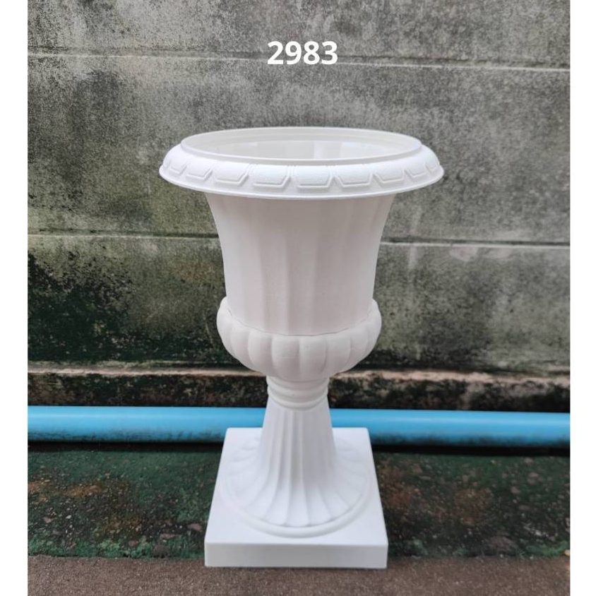 กระถางพลาสติกทรงโรมันปลูกต้นไม้จัดดอกไม้ปลอมถอดประกอบ3ส่วน | Shopee ...