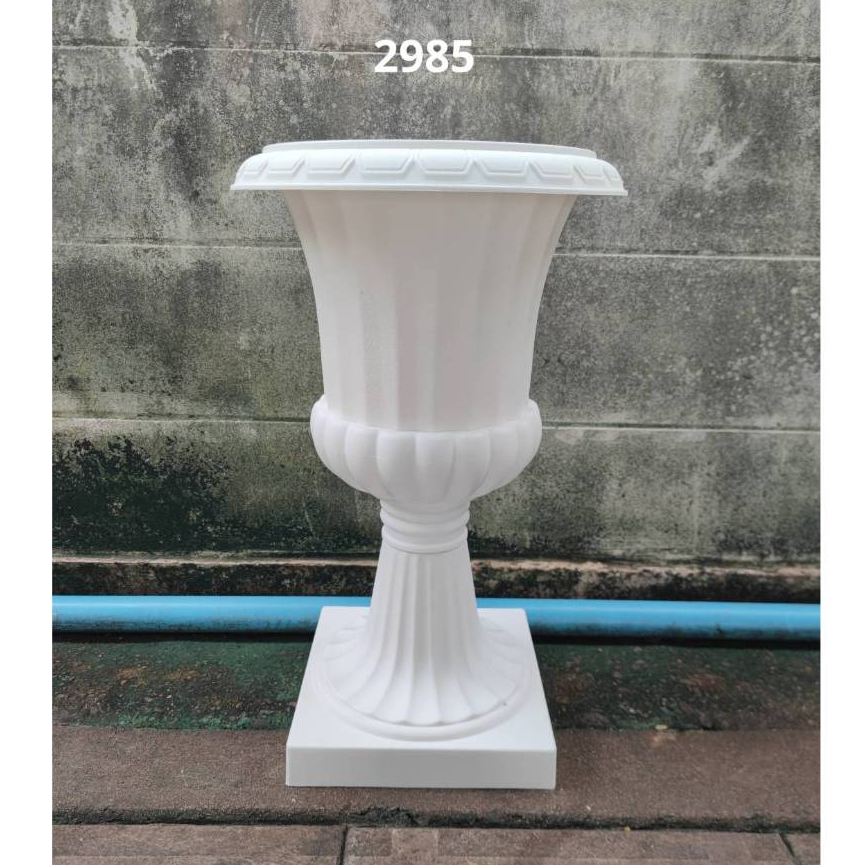 กระถางพลาสติกทรงโรมันปลูกต้นไม้จัดดอกไม้ปลอมถอดประกอบ3ส่วน | Shopee ...