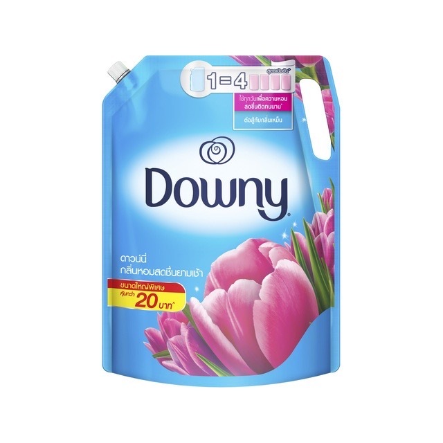Downy Fabric enhancer ดาวน์นี่ หอมสดชื่นยามเช้า น้ำยาปรับผ้านุ่ม ชนิด ...