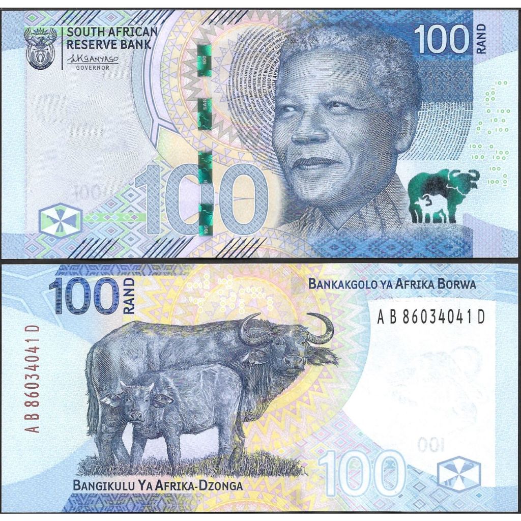 South Africa 100 Rand 2023 P 151 UNC | Shopee Thailand South Africa 100 Rand 2023 P 151 UNC | Shopee Thailand