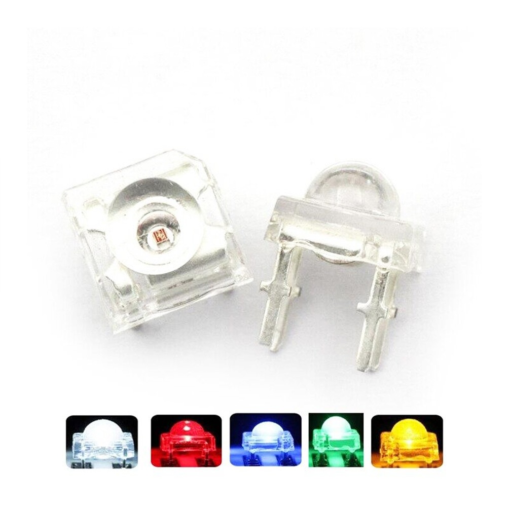 Piranha LED 5mm F5 Diode Light-Emitting-Diode 4-pin Piranha Red Green ...