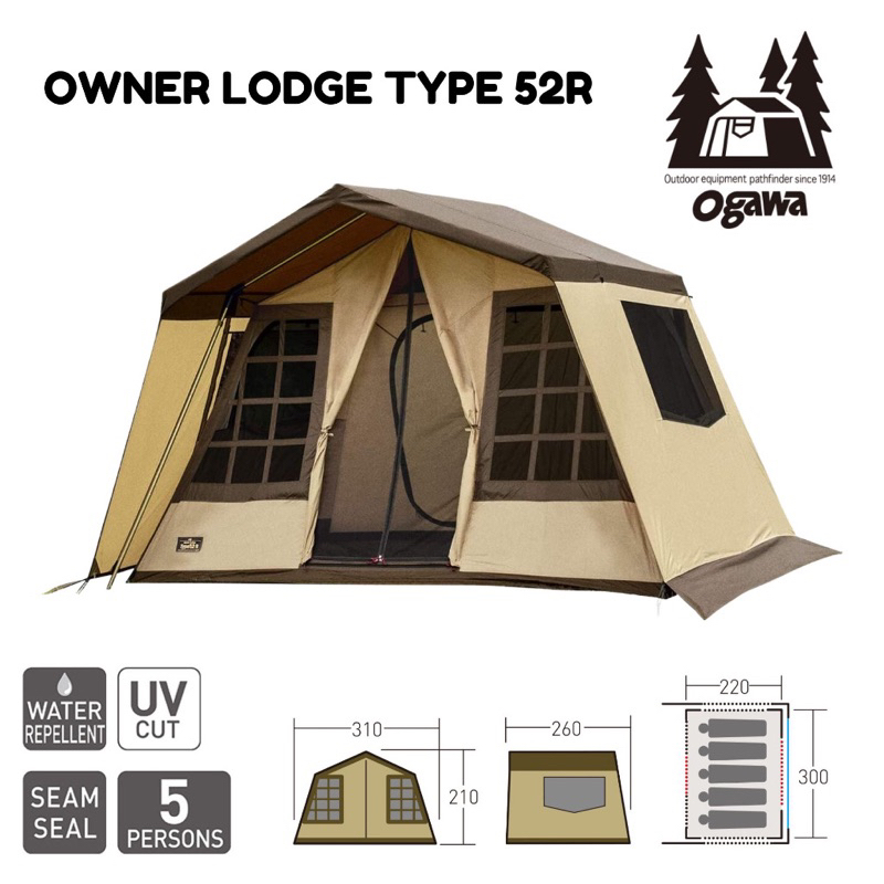 พร้อมส่ง‼️ Tent Ogawa Type52R รุ่น PU สินค้าพร้อมส่งทันที 🇹🇭 | Shopee Thailand