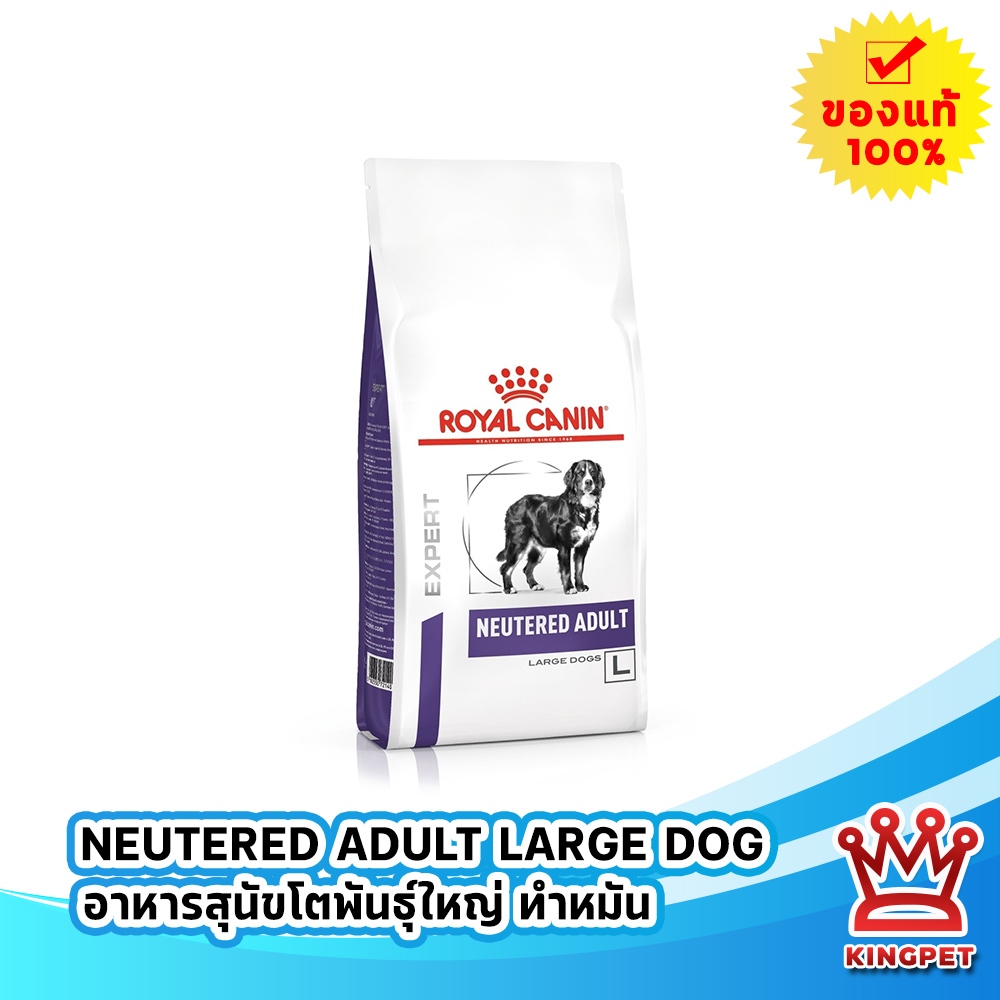 Royalcain VET VCN Adult large dog 4 KG อาหารสุนัขพันธุ์ใหญ่ ขนาด 4 กก. ...