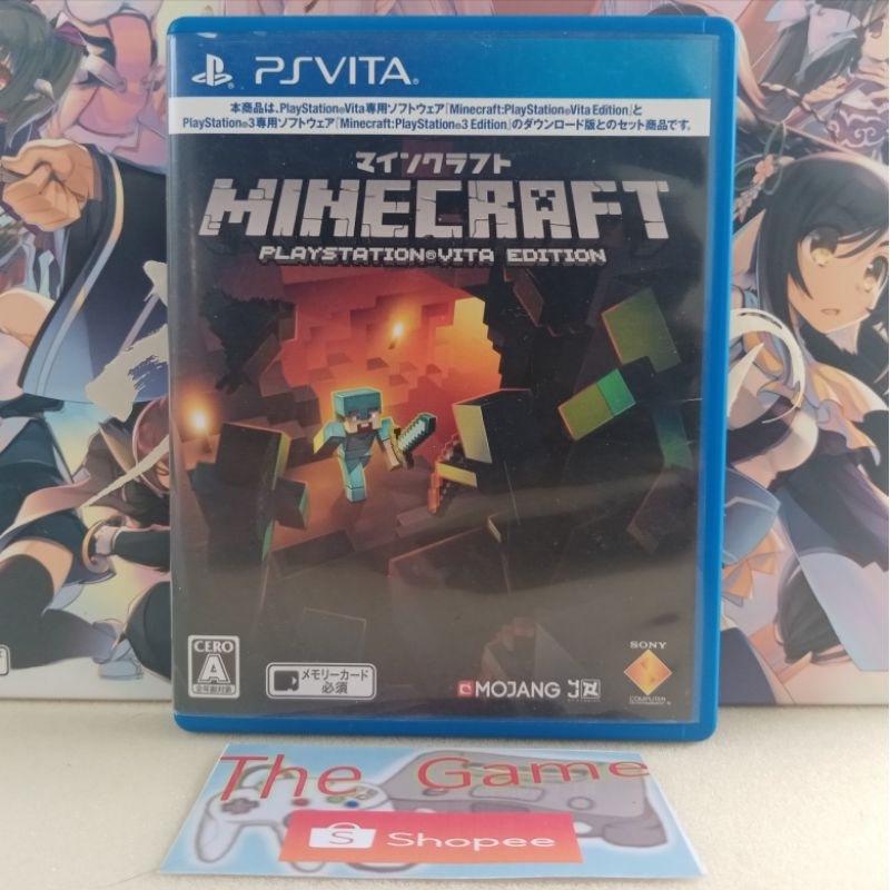 (PSVITA) ตลับ เกมส์ PSVITA MINECRAFT Plastation Vita Edition (English ...