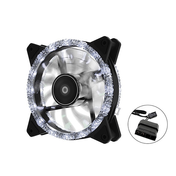 ⚡️ พัดลมเคส Sparkling Diamond Fan Case 12 CM. ⚡️ | Shopee Thailand