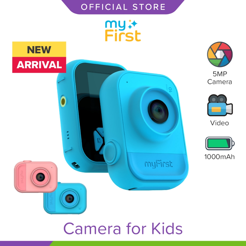 (รับประกัน1ปี) myFirst Camera 10 กล้องเด็ก พกพาง่าย | Shopee Thailand