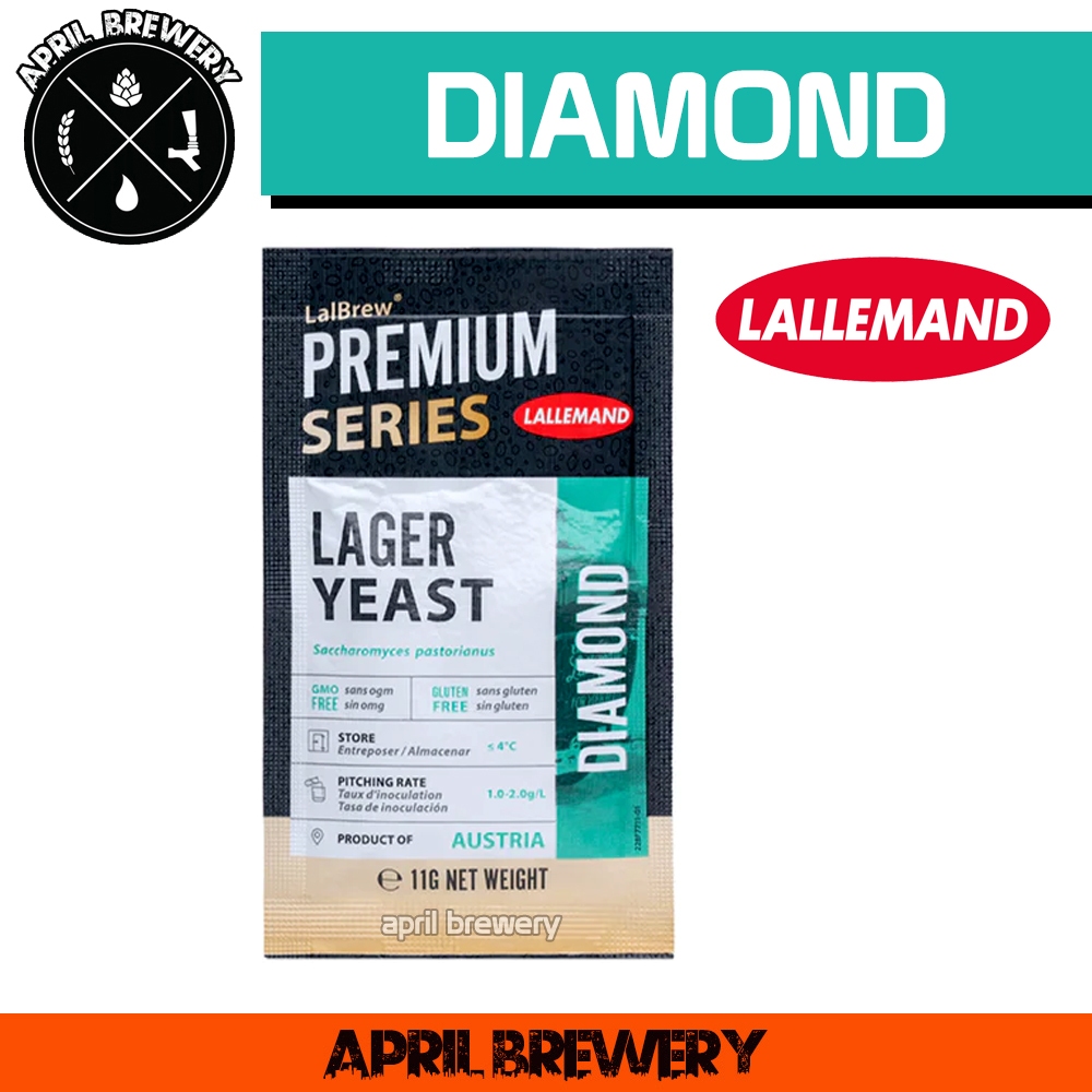 ยีสต์หมักเบียร์ DIAMOND LAGER Yeast Lallemand Lalbrew Brewing Yeast ...
