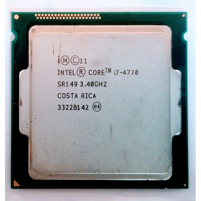 Intel Core i7-4770 3.4GHz 4Cores 8Threads Socket 1150 Gen4 | Shopee ...