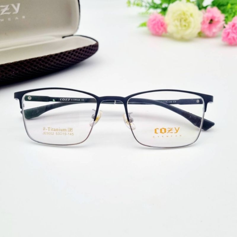 กรอบแว่นรุ่นJE5002วัสดุB-Titanium IP เบาแข็งแรงทนทานยืดหยุ่นสูงนไปตัด ...