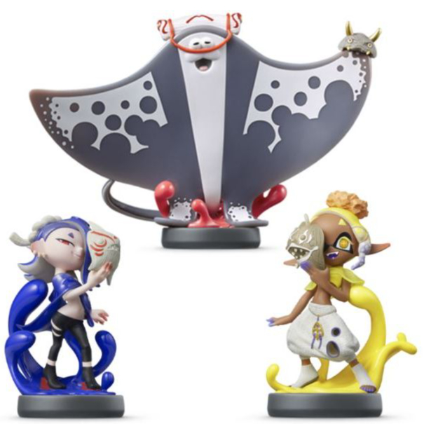 Amiibo : “Deep Cut Set (Shiver, Frye & Big Man)” Splatoon 3 | Shopee ...