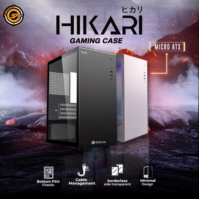 Neolution Gaming Case HIKARI MICRO ATX CASE | Shopee Thailand