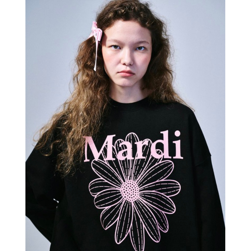 พร้อมส่ง mardi mercredi flower sweater | Shopee Thailand