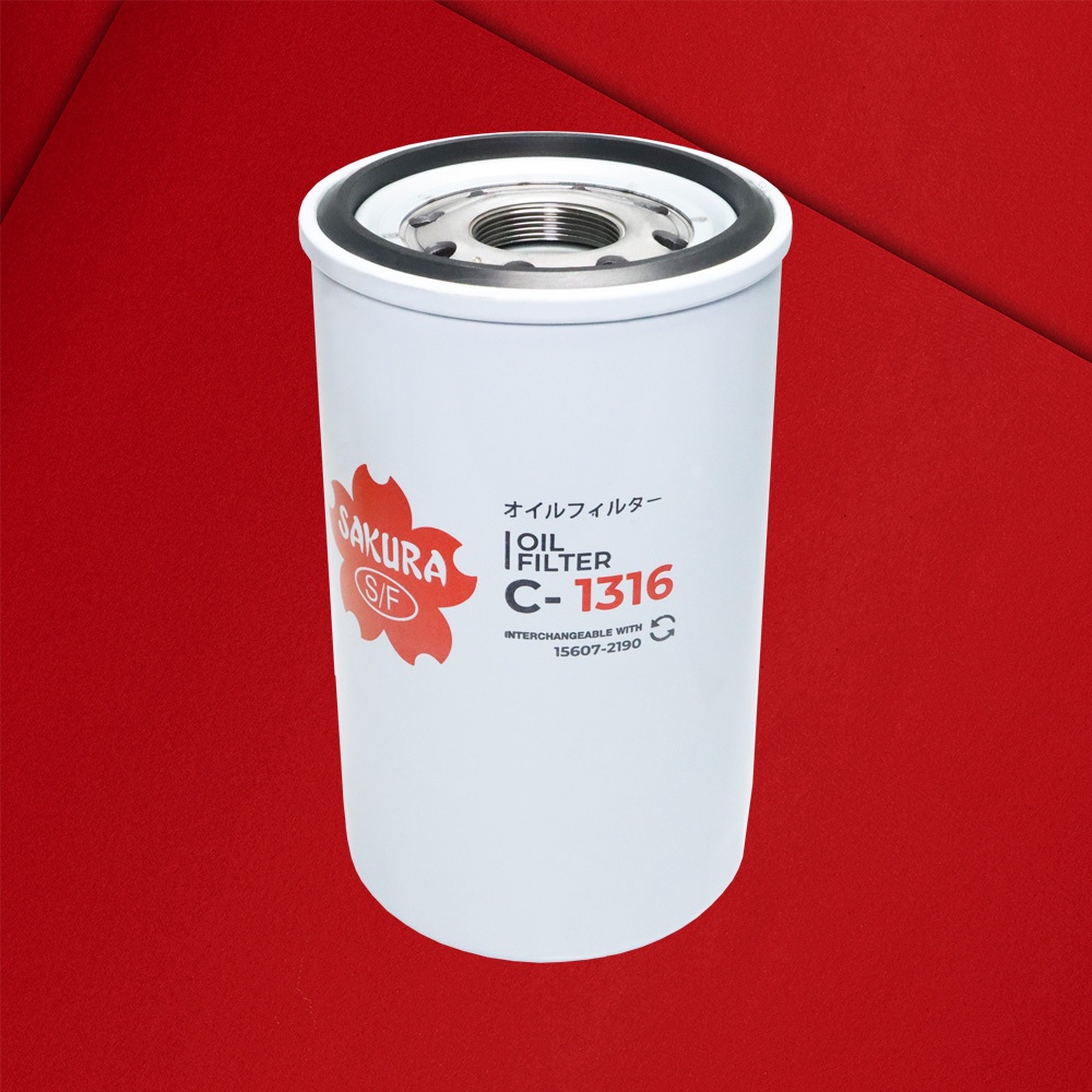 ไส้กรองเครื่อง C-1316 ฮีโน่ วิคเตอร์344 Hino Victor344 Oilfilter 15613 ...