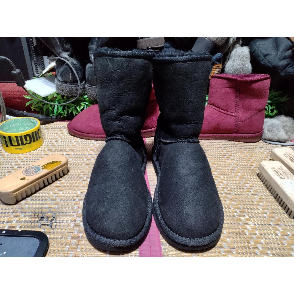 รองเท้าบูทกันหนาว ugg ดำ # 6 # 37 # 23.0 cm | Shopee Thailand