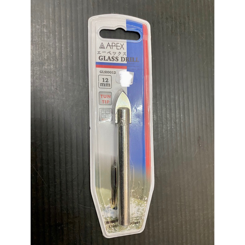 Apex แท้ 100% ดอกเจาะกระจก Glass Drill มีขนาด 4,6,7,8,9,10,12 mm ...