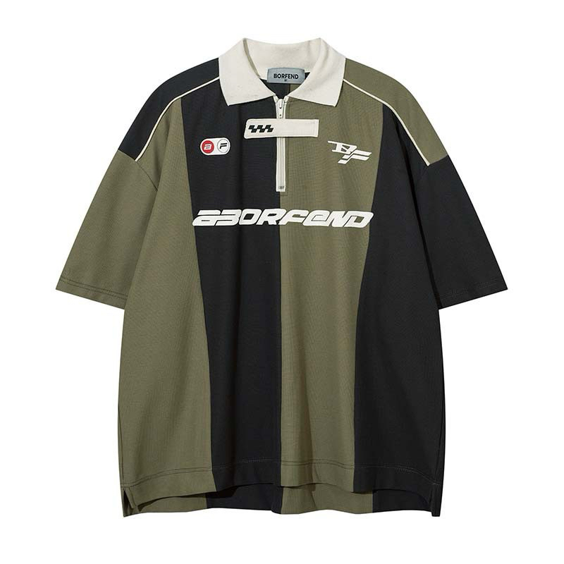 เสื้อคอปก olive polo sakura polo y2k โปโล สตรีท | Shopee Thailand