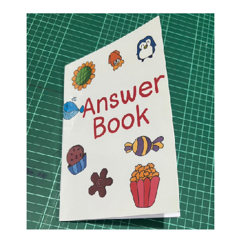 สมุดกระดาษคำตอบ (Answer book) ขนาด A5 | Shopee Thailand
