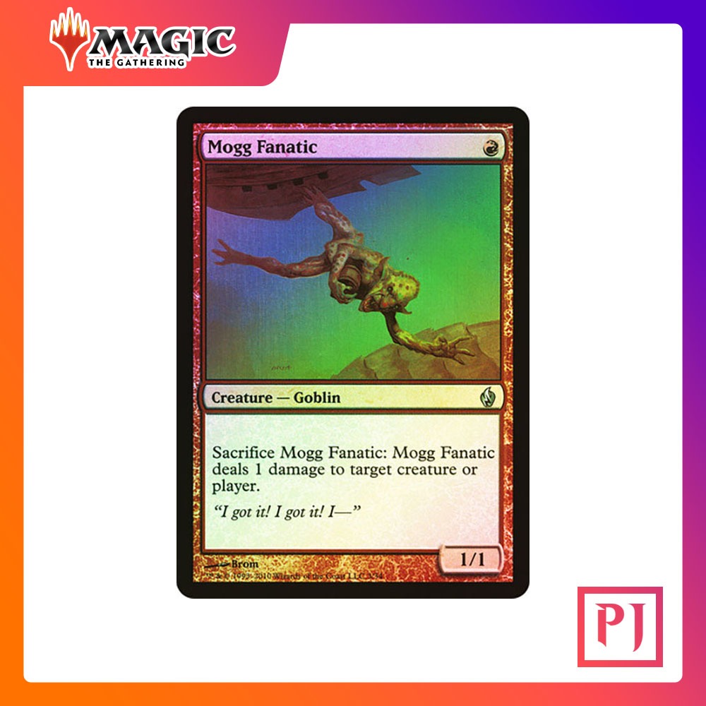 [MTG] Mogg Fanatic [PD2] [RED] [UNCOM] [FOIL] [ENG] (การ์ดเมจิค / Magic ...