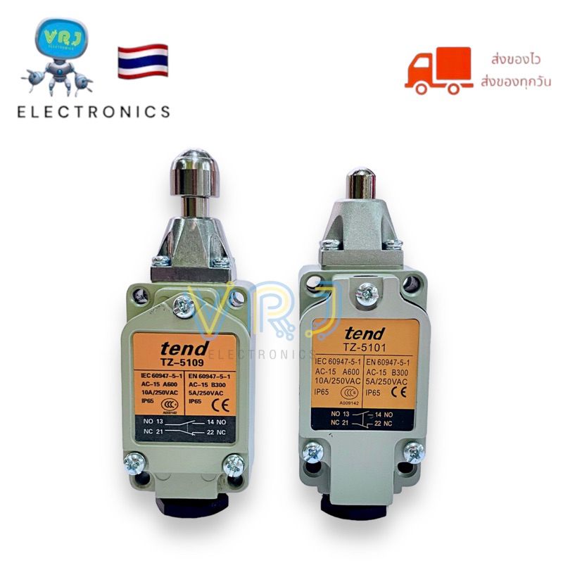 LIMIT SWITCH ลิมิตสวิตช์รุ่น TZ-5101 ,5109 10A250VAC มีของพร้อมส่งในไทย ...