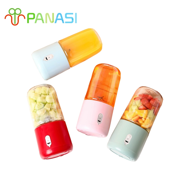 Panasi ไร้สาย 6ใบมีด เครื่องปั่นน้ำผลไม้ พกพา เครื่องปั่นผลไม้ 400ml ...