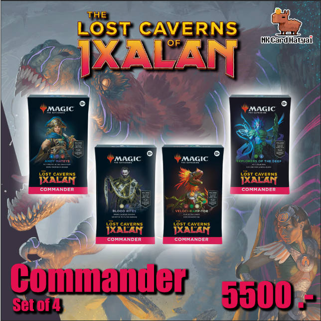 [MTG] The Lost Caverns of Ixalan : Commander Decks | Shopee Thailand