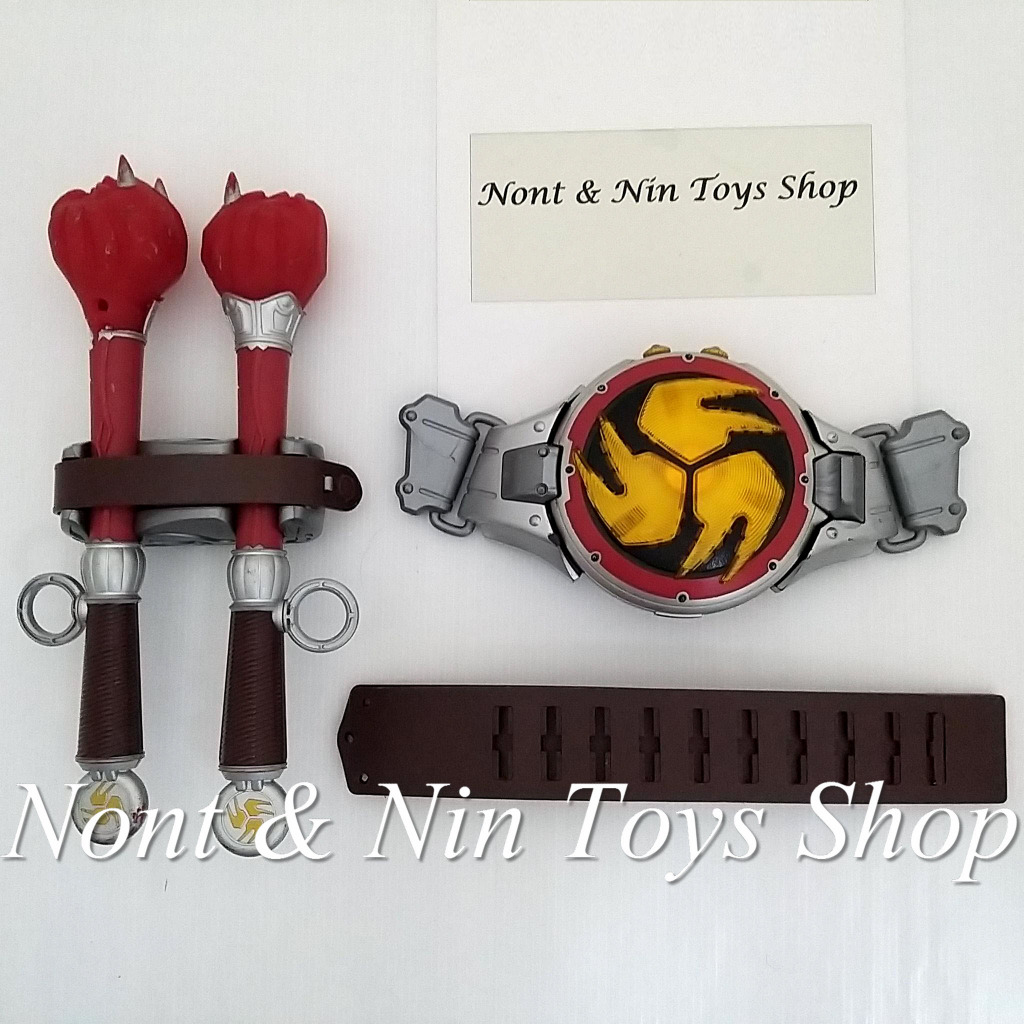 Kamen Rider Hibiki DX Hibiki Belt (Ongekiko+Ongekibou+Equipment Belt) .. เข็มขัด คาเมนไรเดอร์ ...