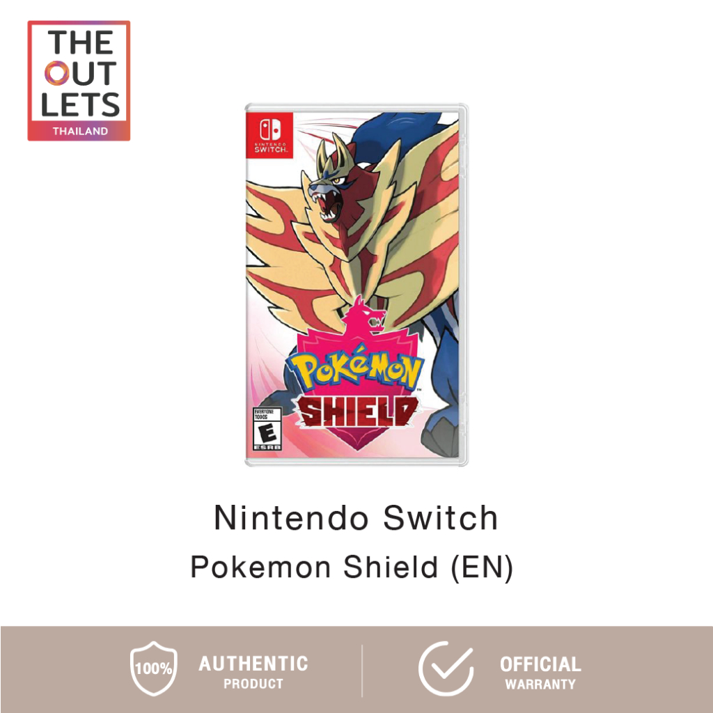 Nintendo Switch : Pokemon Shield (EN) นินเทนโด้ เกม Pokemon Shield ...