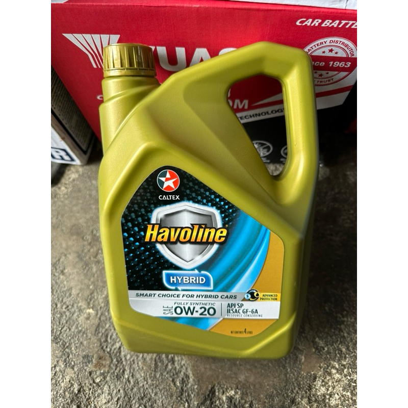 Havoline hybrid SAE 0W-20 | Shopee Thailand