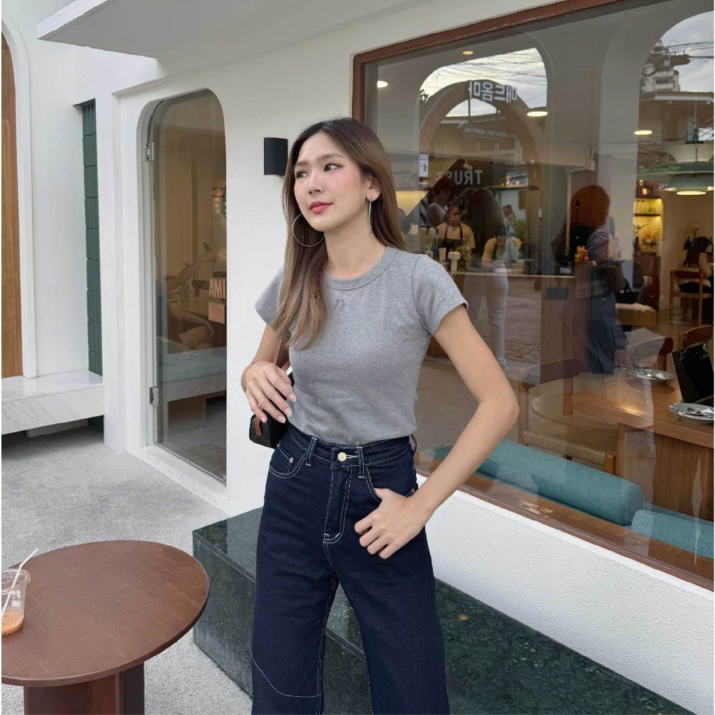 NICHARISSHOP - เสื้อยืด รุ่น Basic Tee | Shopee Thailand