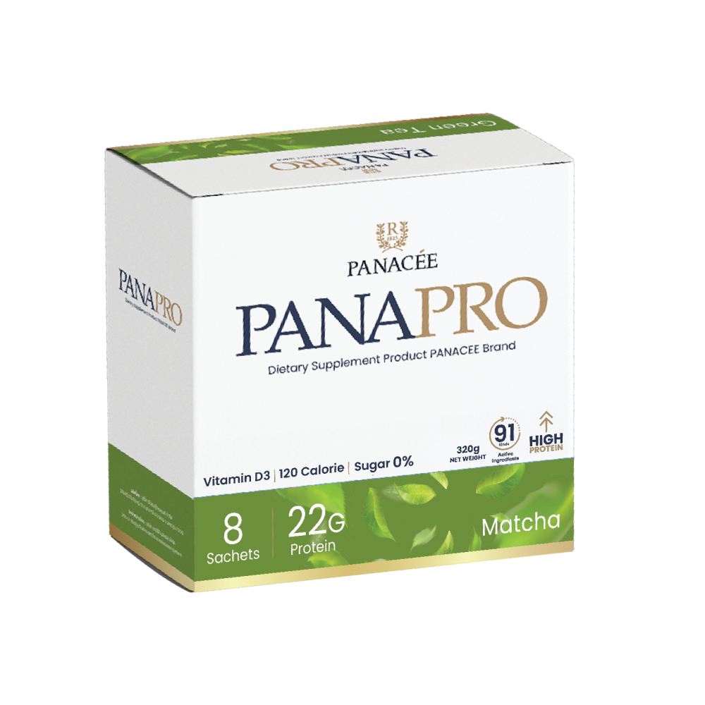 แพลนท์โปรตีน PANAPRO Protein Matcha Flavour (8 Sachets) - PANACEE ...