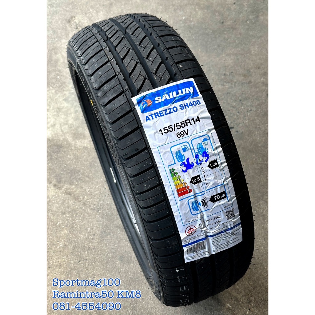 ยางใหม่ Sailun Eco SH406 ขนาด 155/55R14(ราคาต่อ 1เส้น) | Shopee Thailand