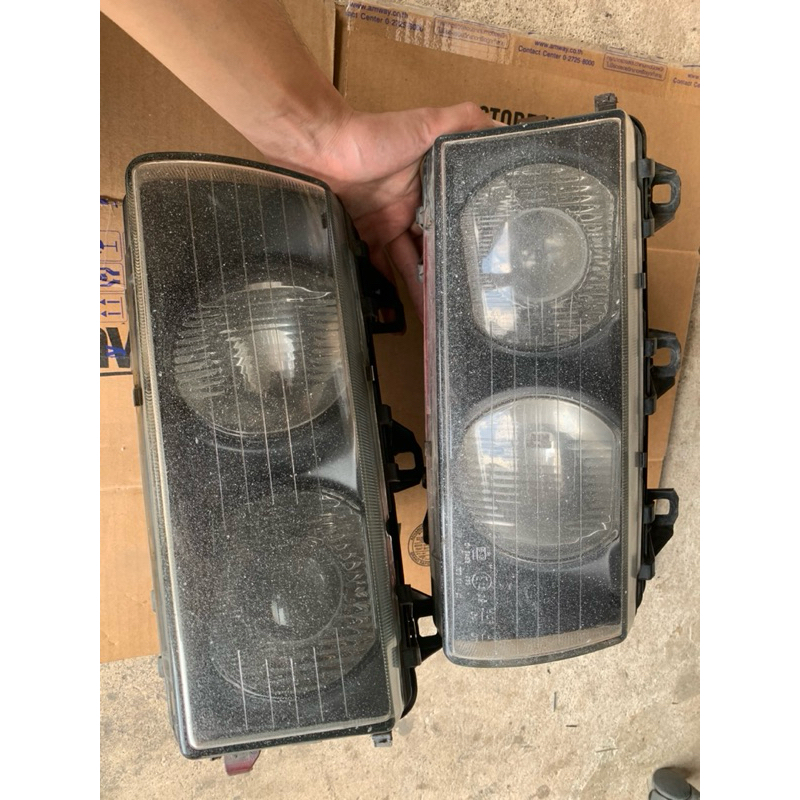 (แท้ถอด)โคมไฟหน้า BMW E36 ยี่ห้อ BOSCH คู่ละ2000฿ สภาพตามรูป | Shopee ...