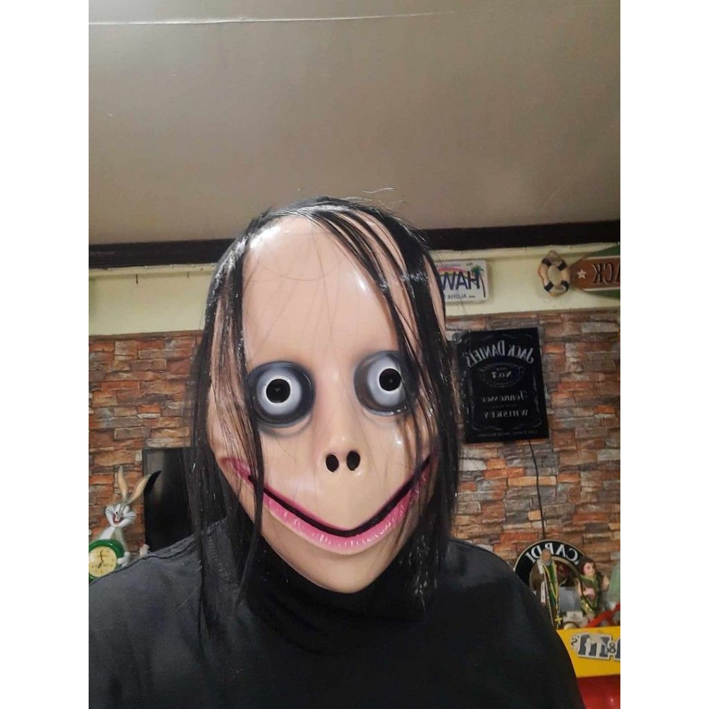 หน้ากากโมโม่ พรอพผีอะนิเมะ คอสเพลย์ แฟนซี ปีศาจญี่ปุ่น สำหรับ ฮาโลวีน ...