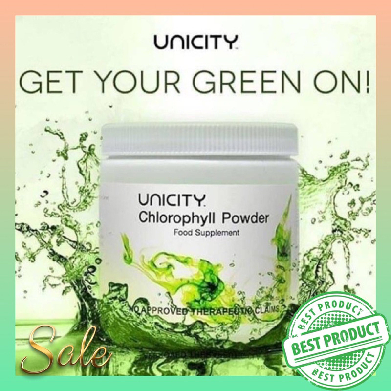 🍃 Chlorophyll Powder Unicity ผลิตภัณฑ์เสริมอาหาร คลอโรฟิลล์ ชนิดผง ล้าง ...