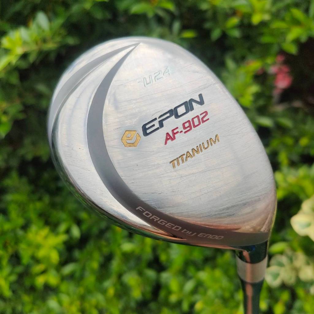 [ผ่อน] HYBRID EPON AF-902 TITANIUM FORGED องศา 24 ก้าน FIRE EXPRESS PROTOTYPE FLEX R ไม้กอล์ฟมือ ...
