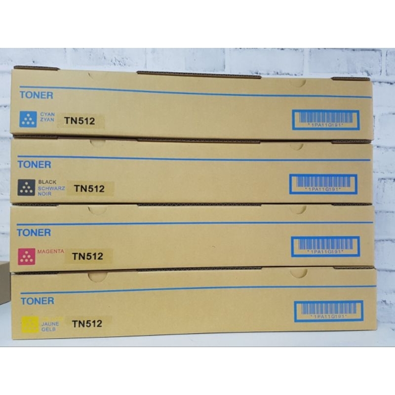 ผงหมึก Toner เครื่องถ่ายเอกสาร Konica Minolta TN512K TN512C TN512M ...