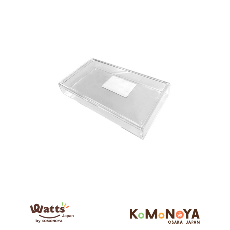 Komonoya กล่องพลาสติกใสแบนฝาปิด | Shopee Thailand