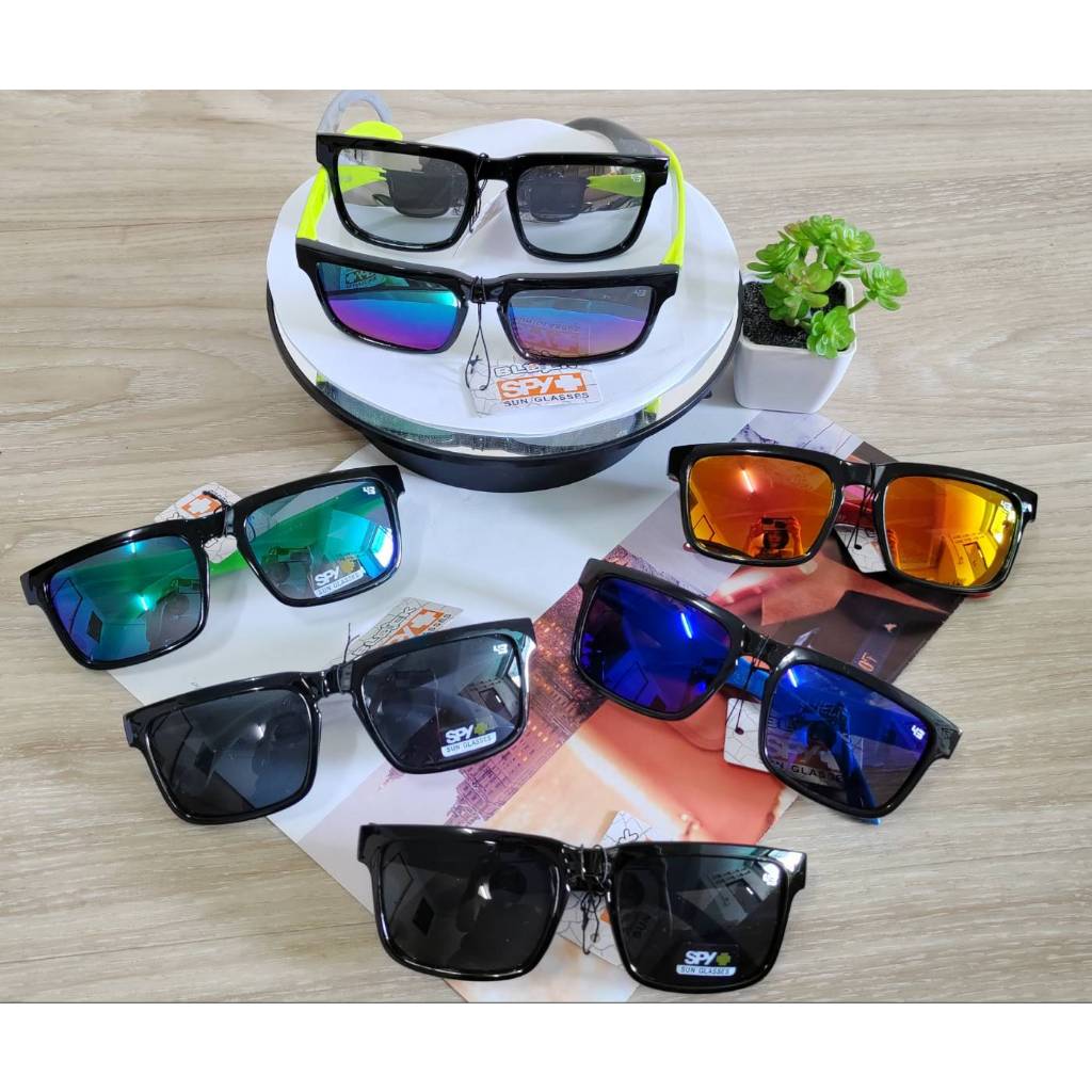พร้อมส่งจากไทย NEW ITEM 2023 แว่นตากันแดด แว่นตาแฟชั่นเกาหลี ขาSpy เลนส์ปรอท แบบใหมสวยๆ ป้องกัน ...