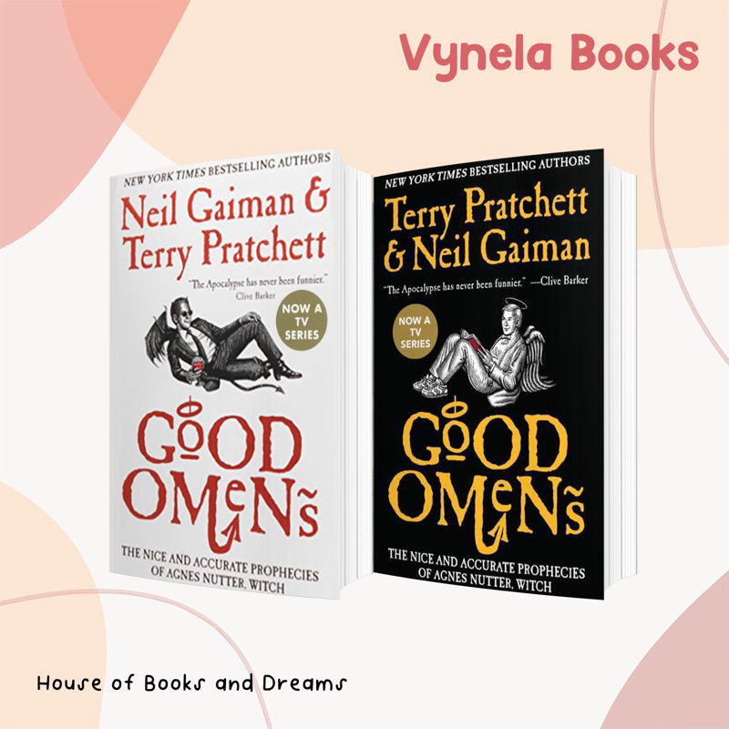 VYNELA (หนังสือภาษาอังกฤษ) GOOD OMENS: THE NICE AND ACCURATE PROPHECIES ...