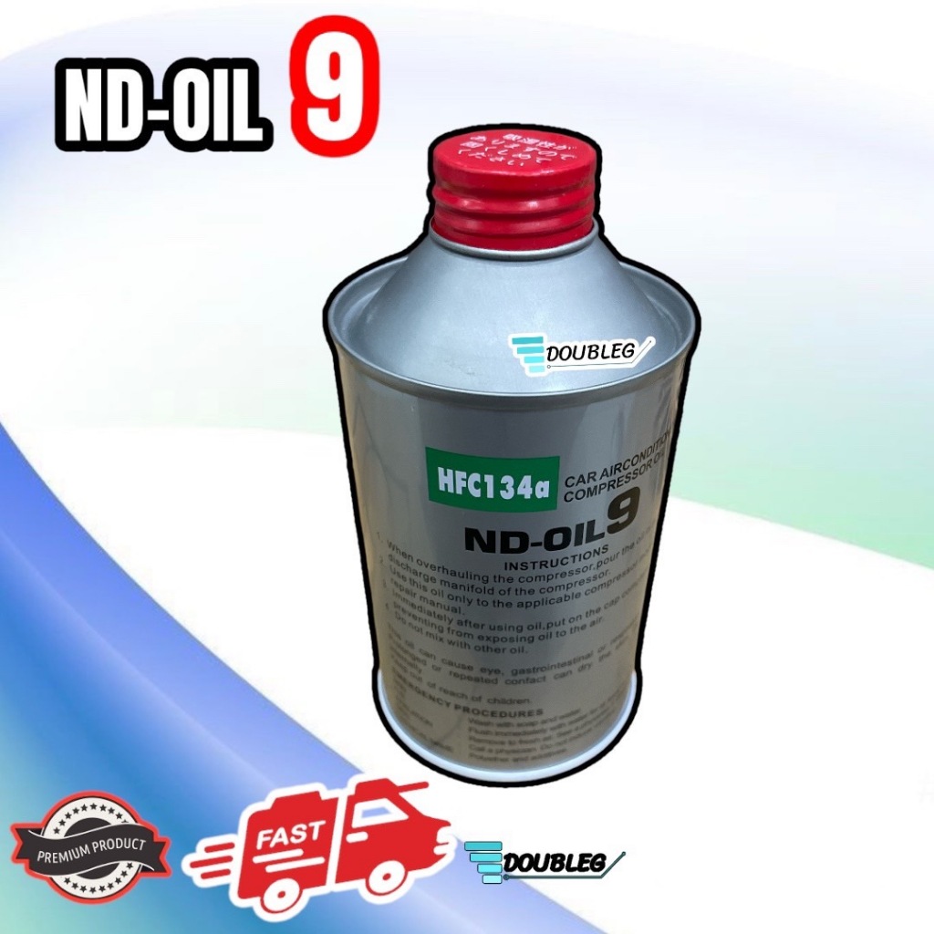 น้ำมันคอมเพลสเซอร์ แอร์รถยนต์ ND-OIL8 และ ND-OIL9 สำหรับน้ำยา HFC-134A COMPRESSOR OIL ND-OIL8/ND ...
