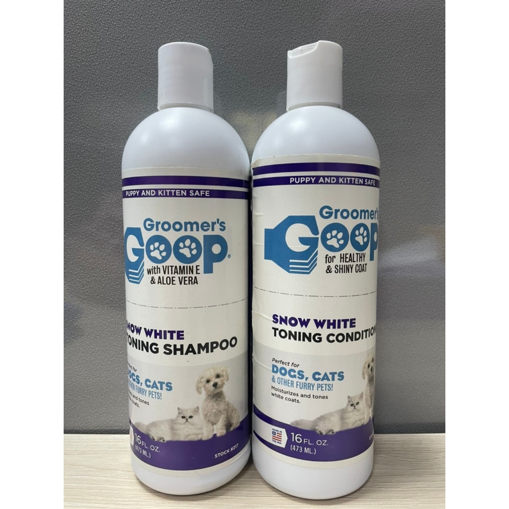 Snow White Shampoo แชมพูขนขาว Groomer's Goop | Shopee Thailand