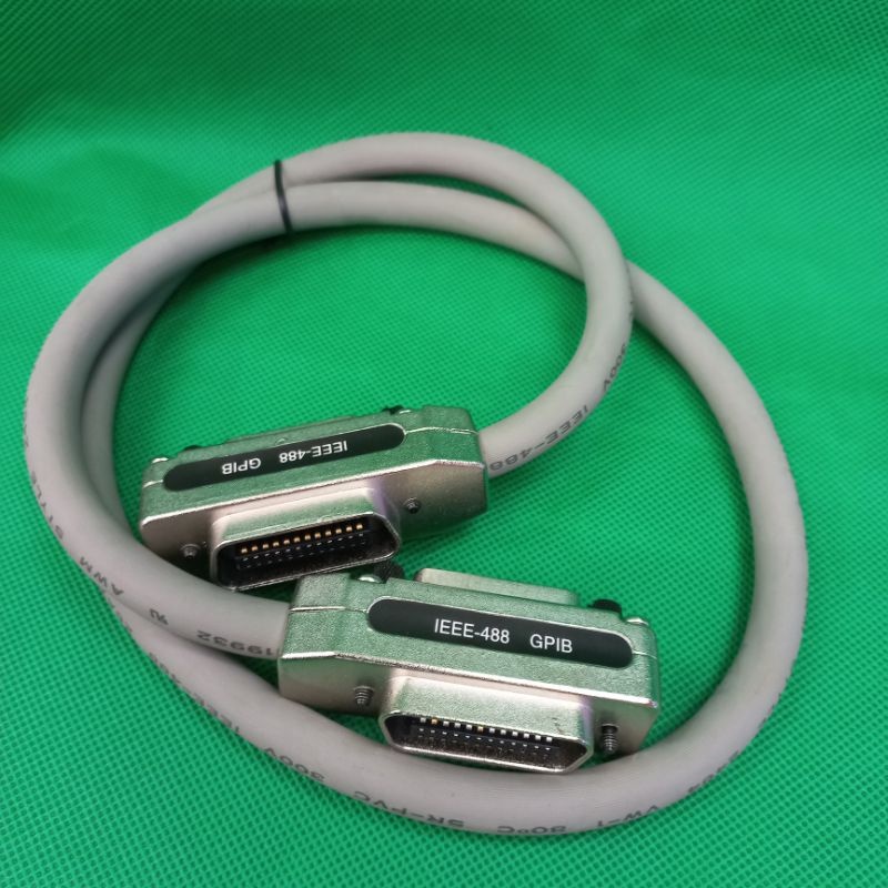 IEEE-488 GPIB CABLE,โลหะ Hook สายสีเทา ส่งจากไทย | Shopee Thailand