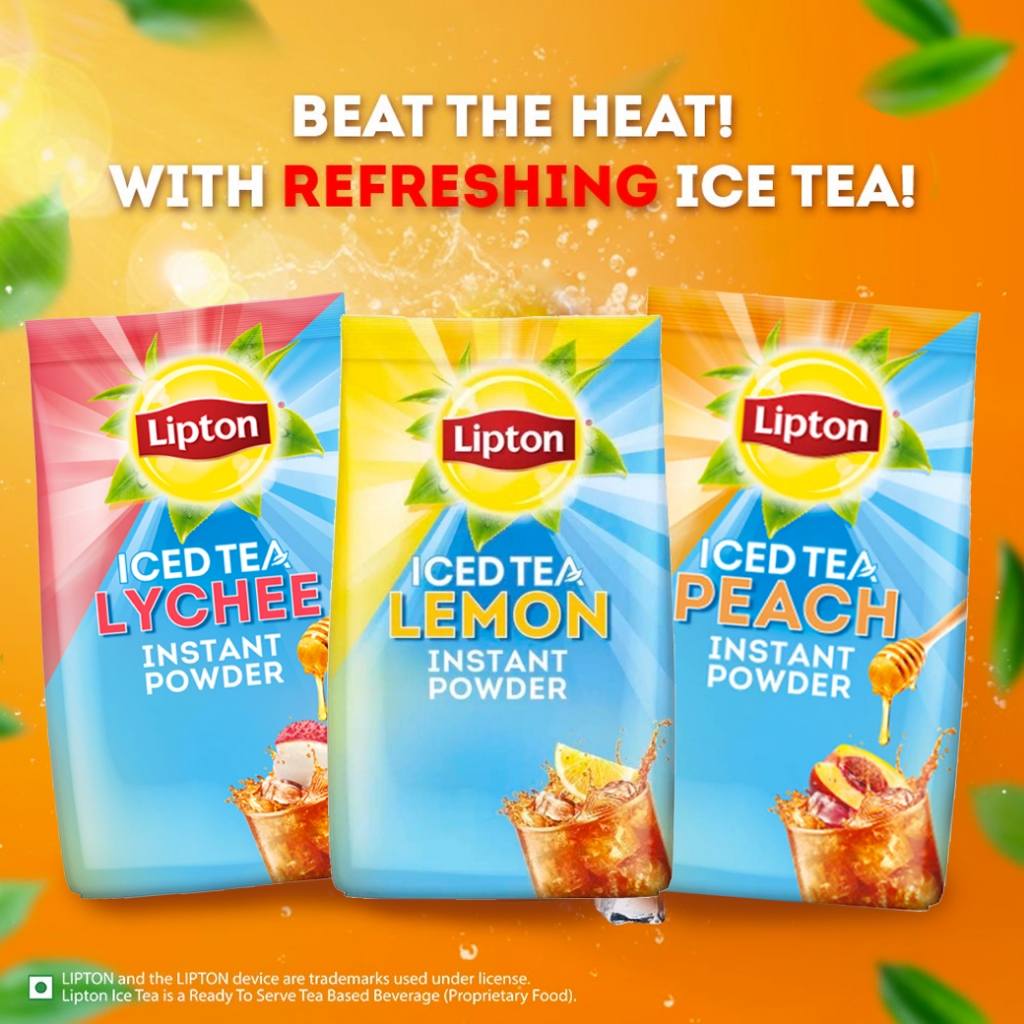 LIPTON ICED TEA instant powder ลิปตัน ไอซ์ที ชาผงปรุงสำเร็จ กลิ่นผลไม้ ...