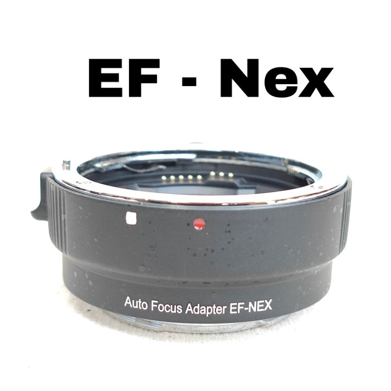 Adapter Auto EF Eos to Nex (sony) E mount Sony ใช้งานระบบไฟฟ้า เต็มระบบ ...